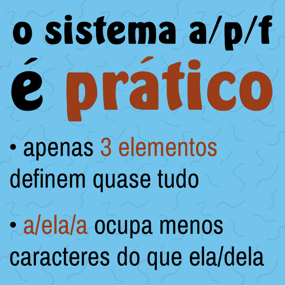 » Que tal usar artigo/pronome/final de palavra para descrever conjuntos ...